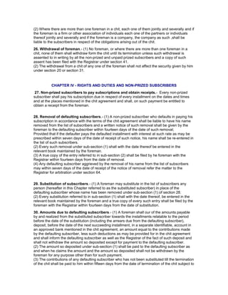 The chit funds act | PDF