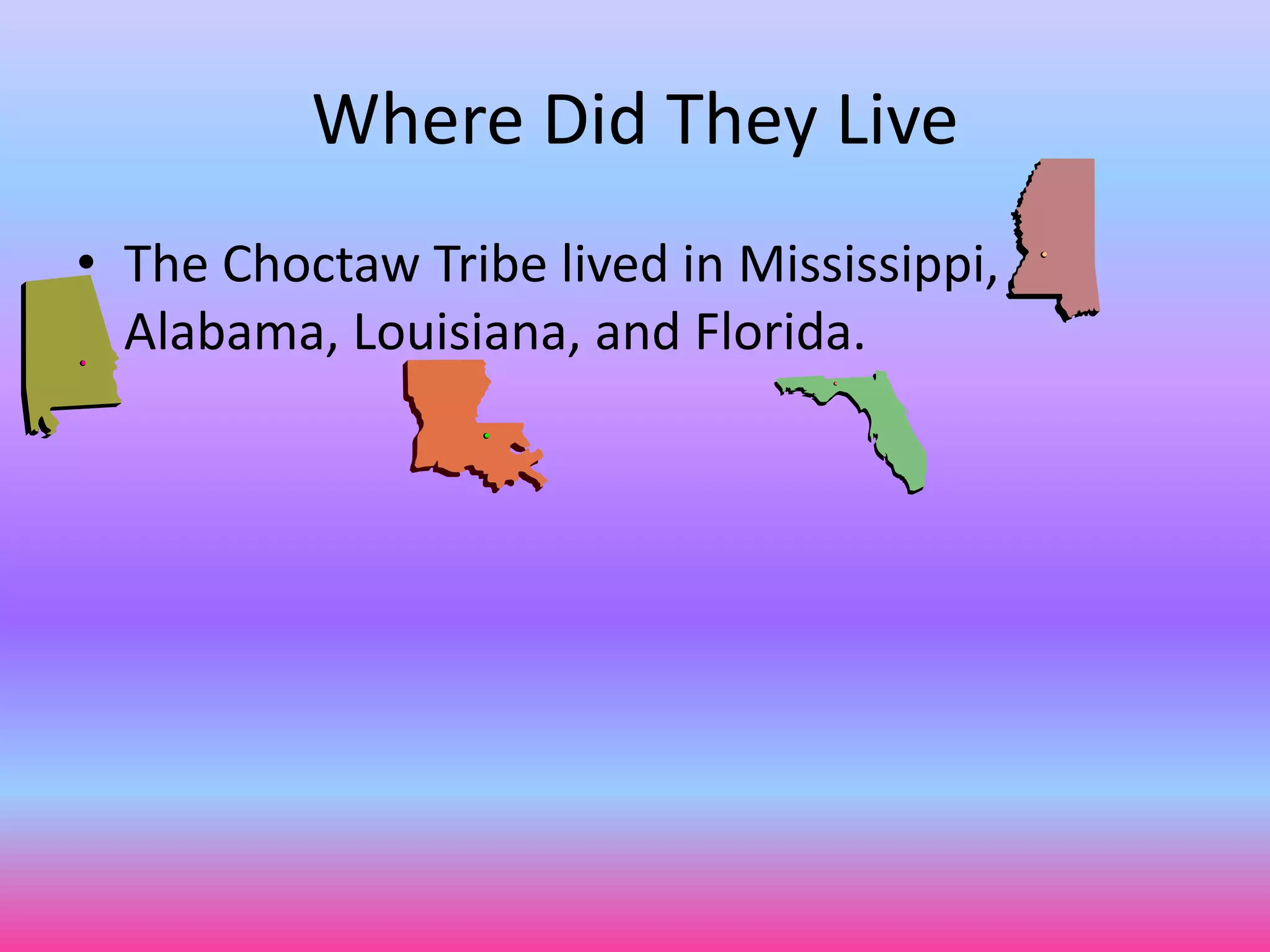 The Choctaw Tribe | PPTX