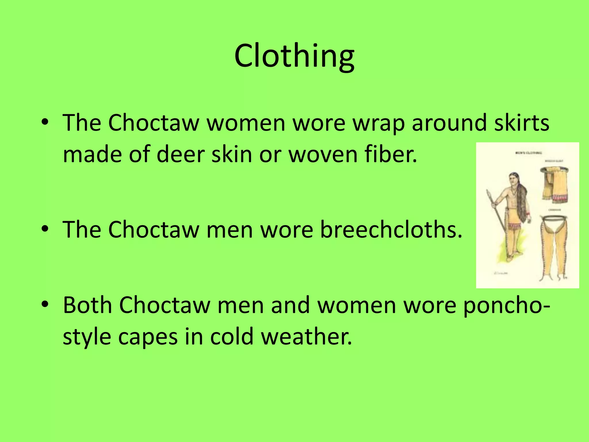 The Choctaw Tribe | PPTX