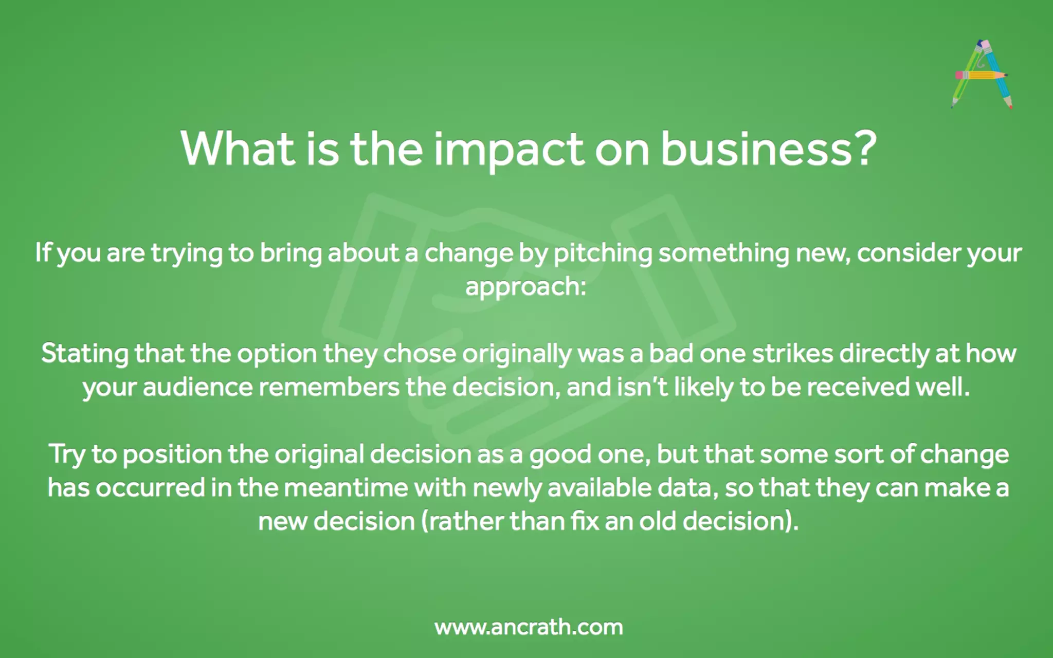 Cognitive Biases: How the Choice-Supportive Bias will impact your pitch ...