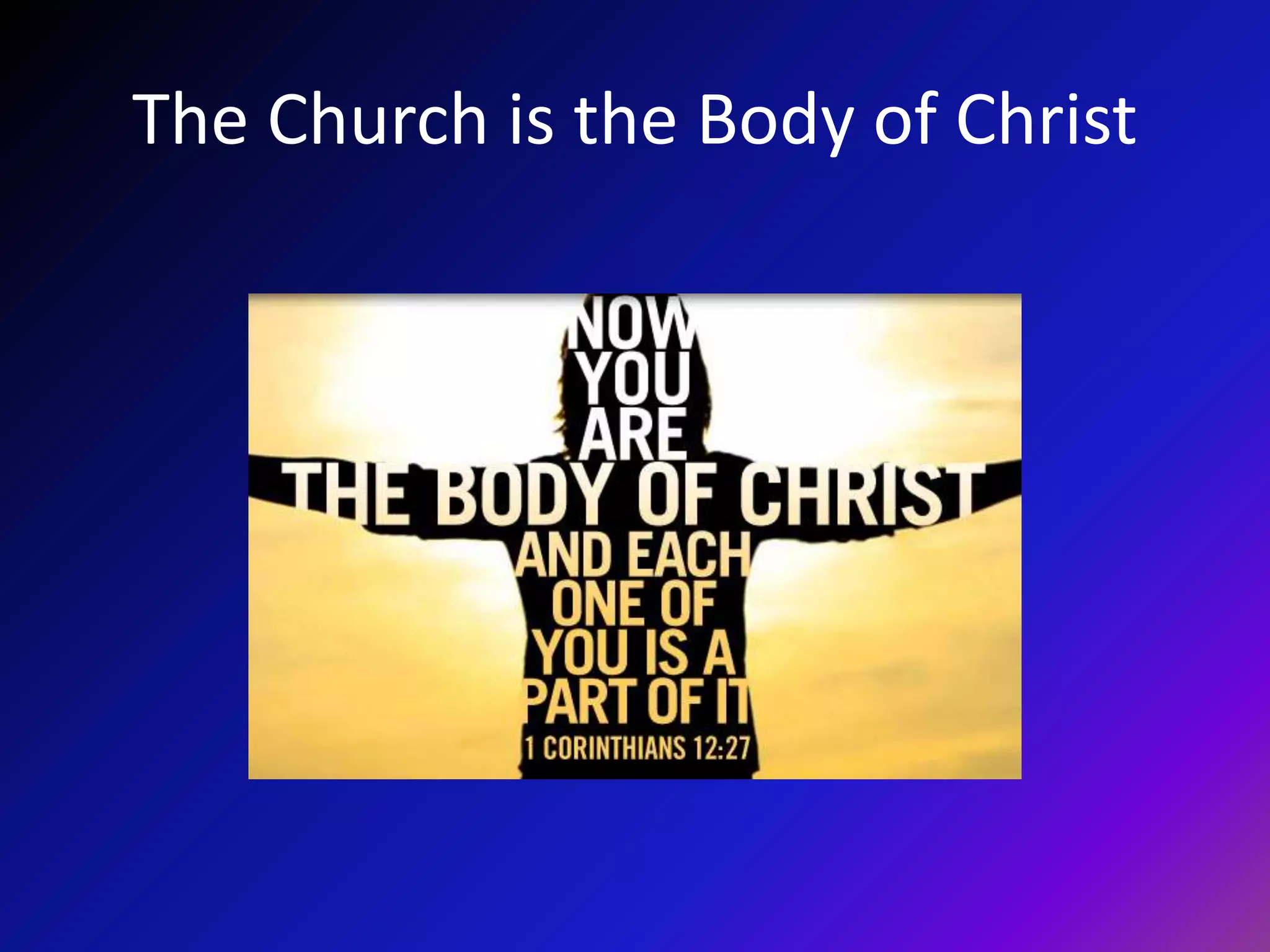 The Christ Centered Life (Part 7): The Church | PPTX