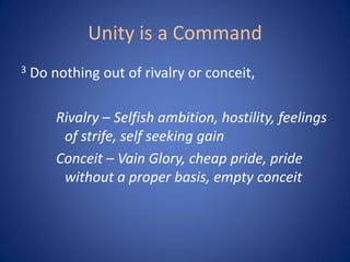 The Christ Centered Life - Philippians 2:1-11 | PDF