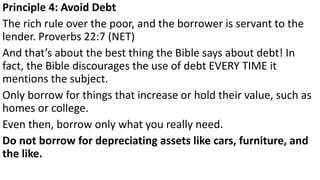 The christian family and money | PPT