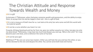 The Christian in the Marketplace | PPTX