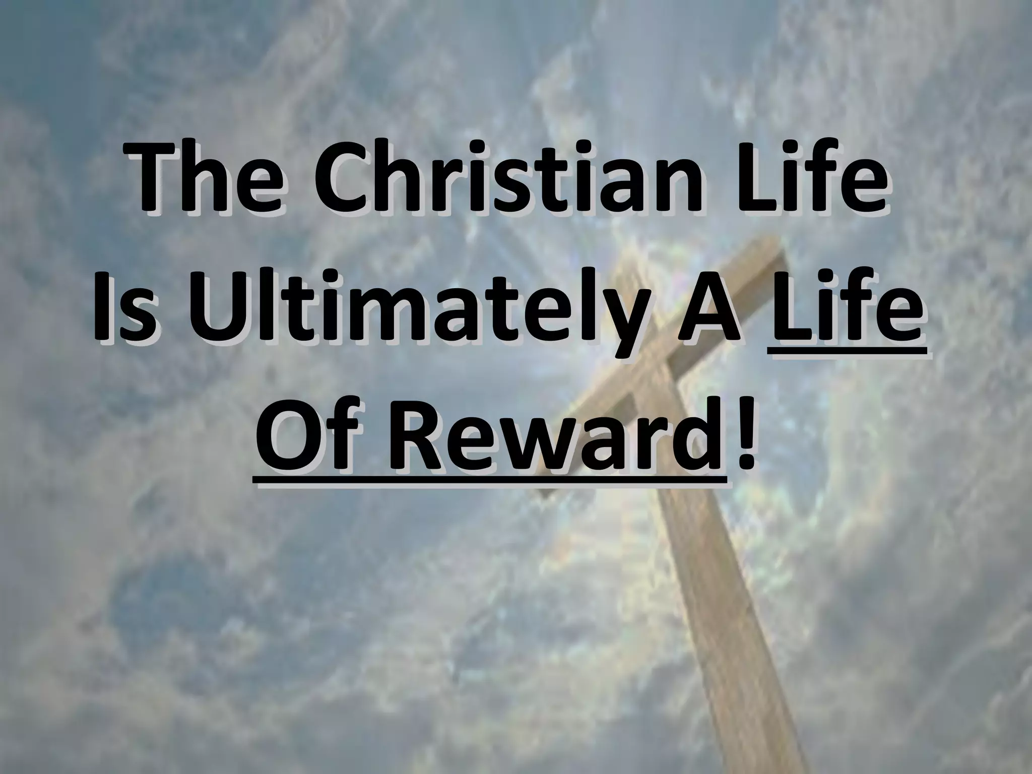 The christian life | PPT