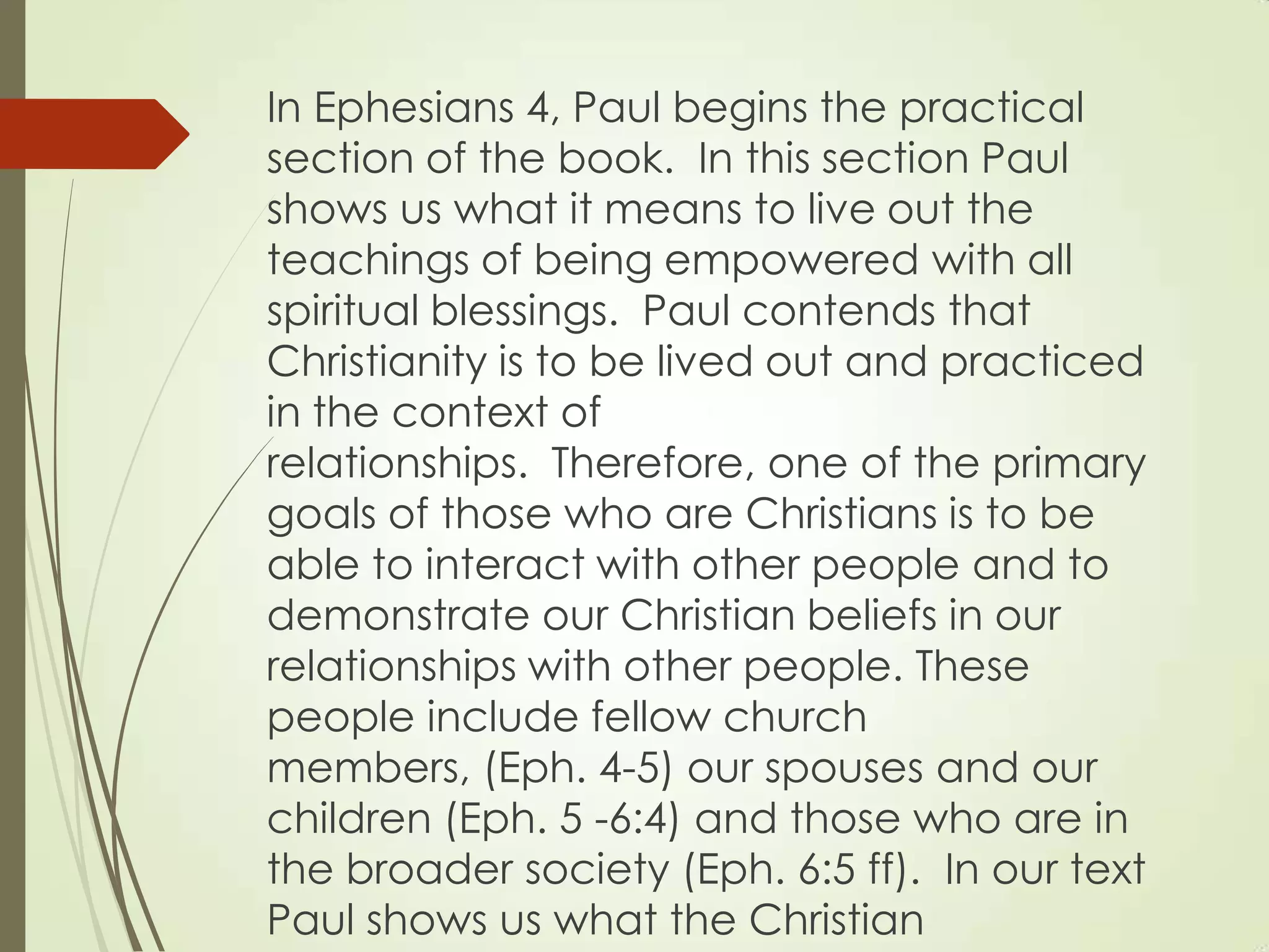 The Christian Personality | PPTX