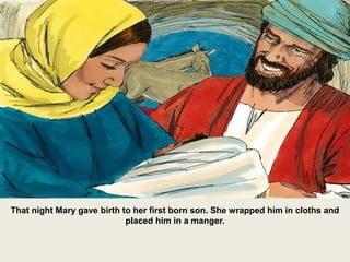 The Christmas Story — The Birth of Jesus Christ | PPTX