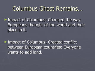 The Christopher Columbus Question | PPT