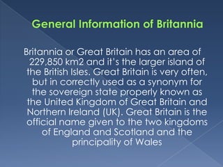 The chronicle of britannia | PPTX