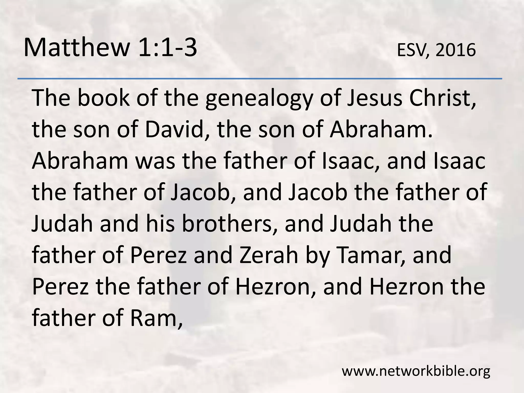 The Chronological Life of Christ part 03 (The Royal, Messianic ...