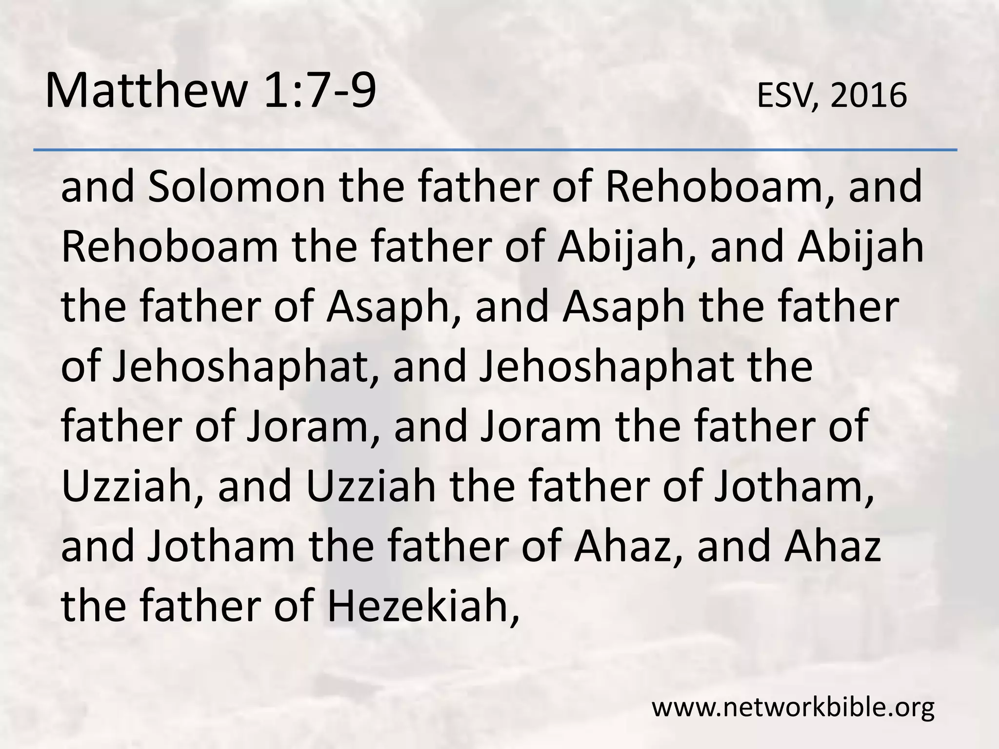 The Chronological Life of Christ part 03 (The Royal, Messianic ...