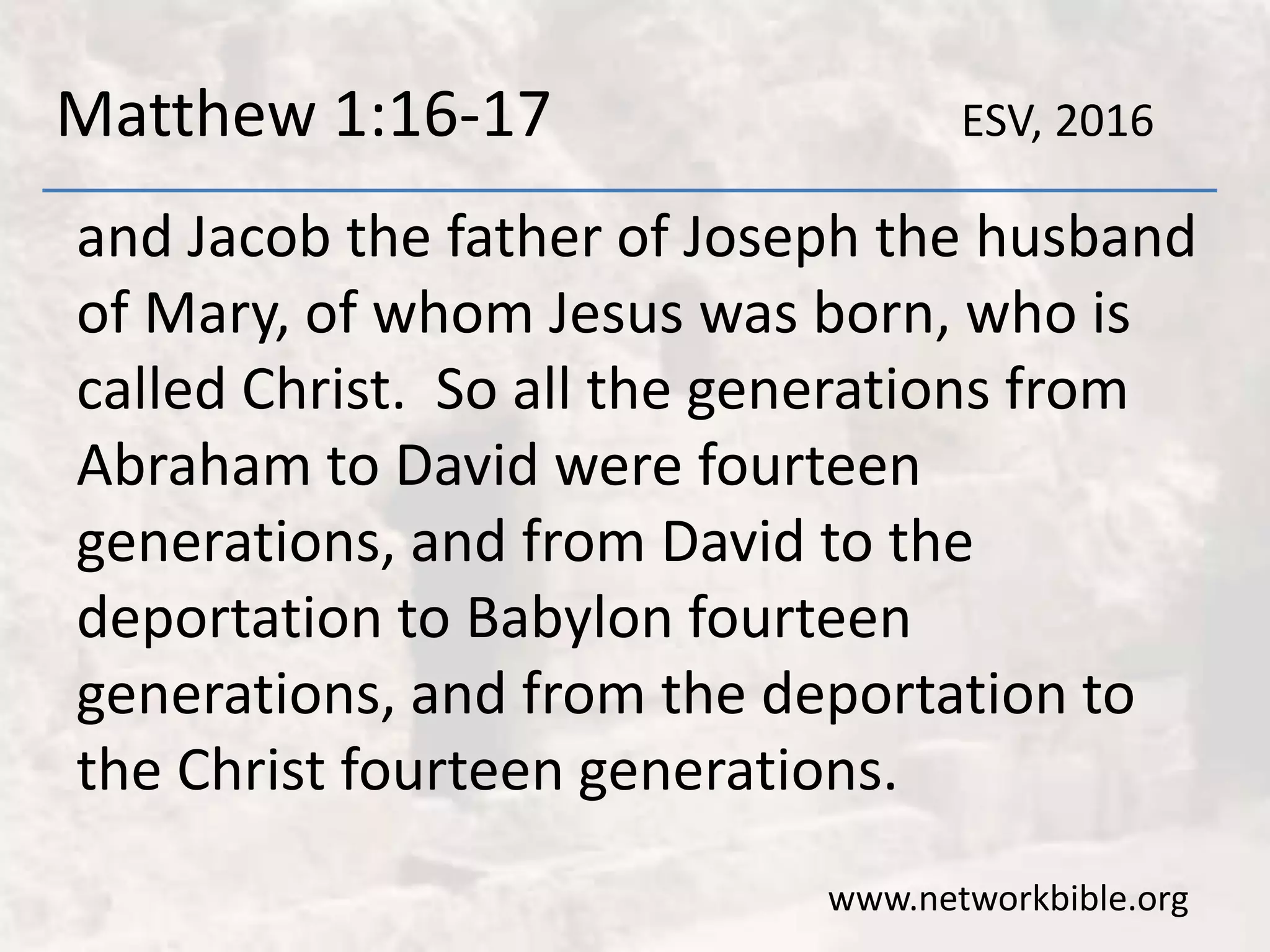 The Chronological Life of Christ part 03 (The Royal, Messianic ...