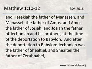 The Chronological Life of Christ part 03 (The Royal, Messianic ...