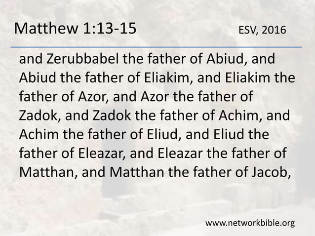 The Chronological Life of Christ part 03 (The Royal, Messianic ...