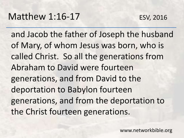 The Chronological Life of Christ part 03 (The Royal, Messianic ...