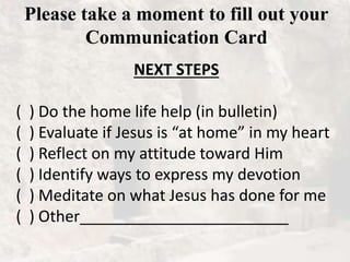 The_Chronological_Life_of_Christ_Part_48_Welcoming_Jesus | PPT