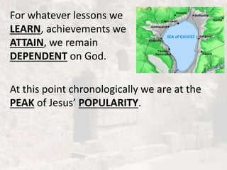 The_Chronological_Life_of_Christ_part_62_The_Incalculable_Factor | PPT