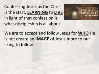 The_Chronological_Life_of_Christ_part_70b_ABCs_of_Discipleship | PPTX