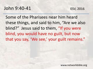 The_Chronological_Life_of_Christ_Part_83b_Step_Into_The_Light | PPT