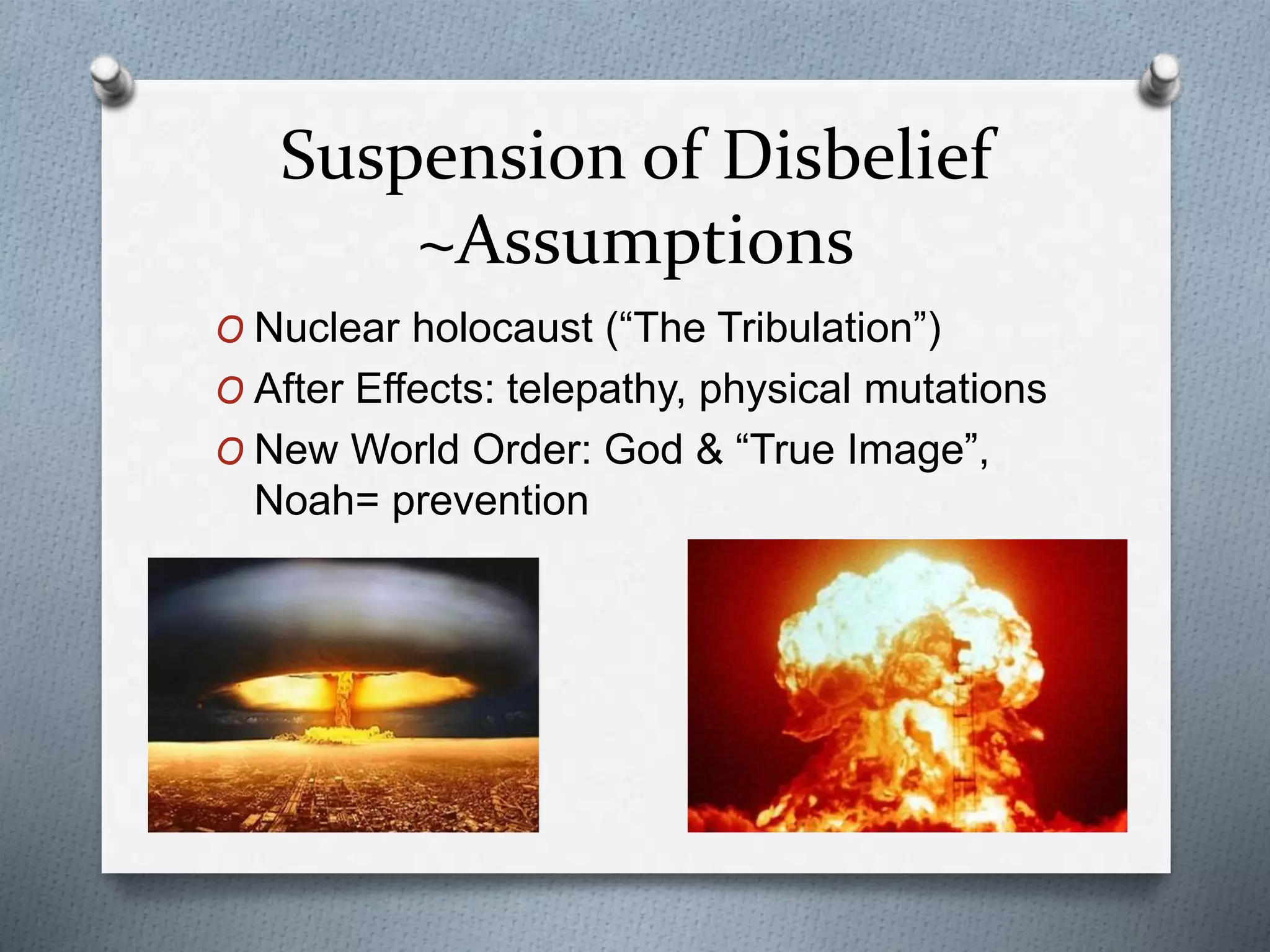 The chrysalids intro | PPTX