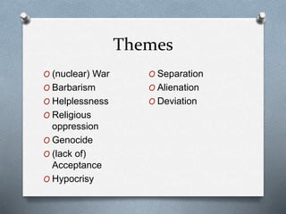 The chrysalids intro | PPT