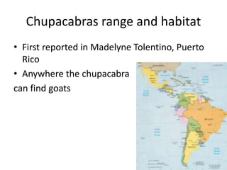 The chupacabra | PPT