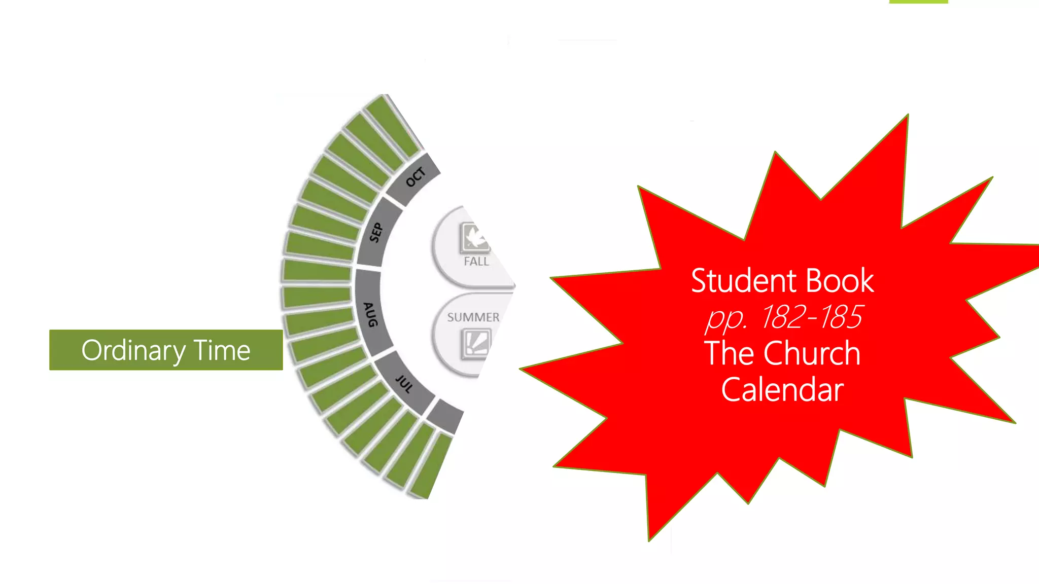 The Church Calendar | PPT