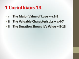 The church edifying itself in love | PPT