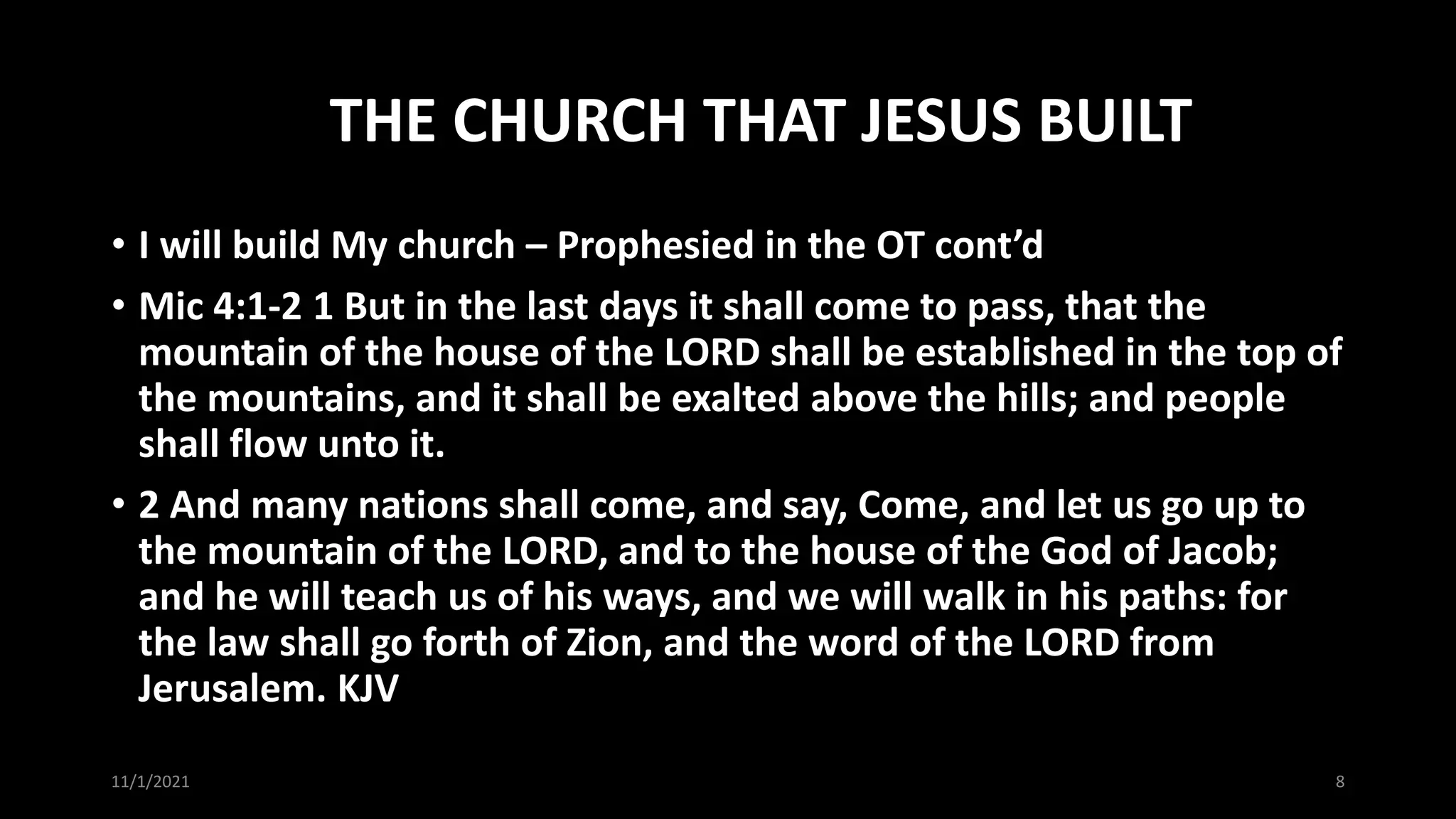 The Church Jesus Built revised | PPTX