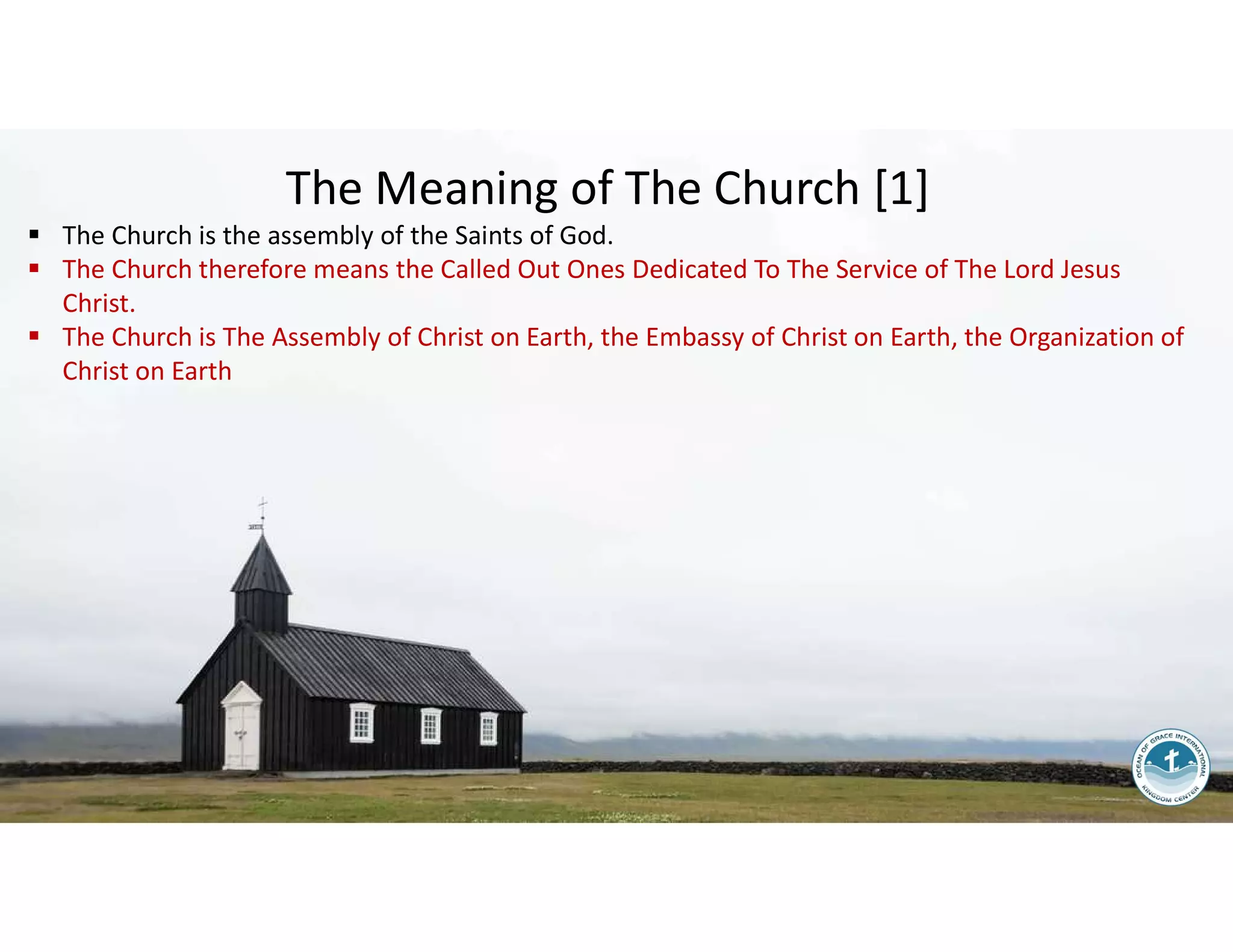 The Church of Jesus Christ - Chapter 3 - The Birth of The Church | PDF