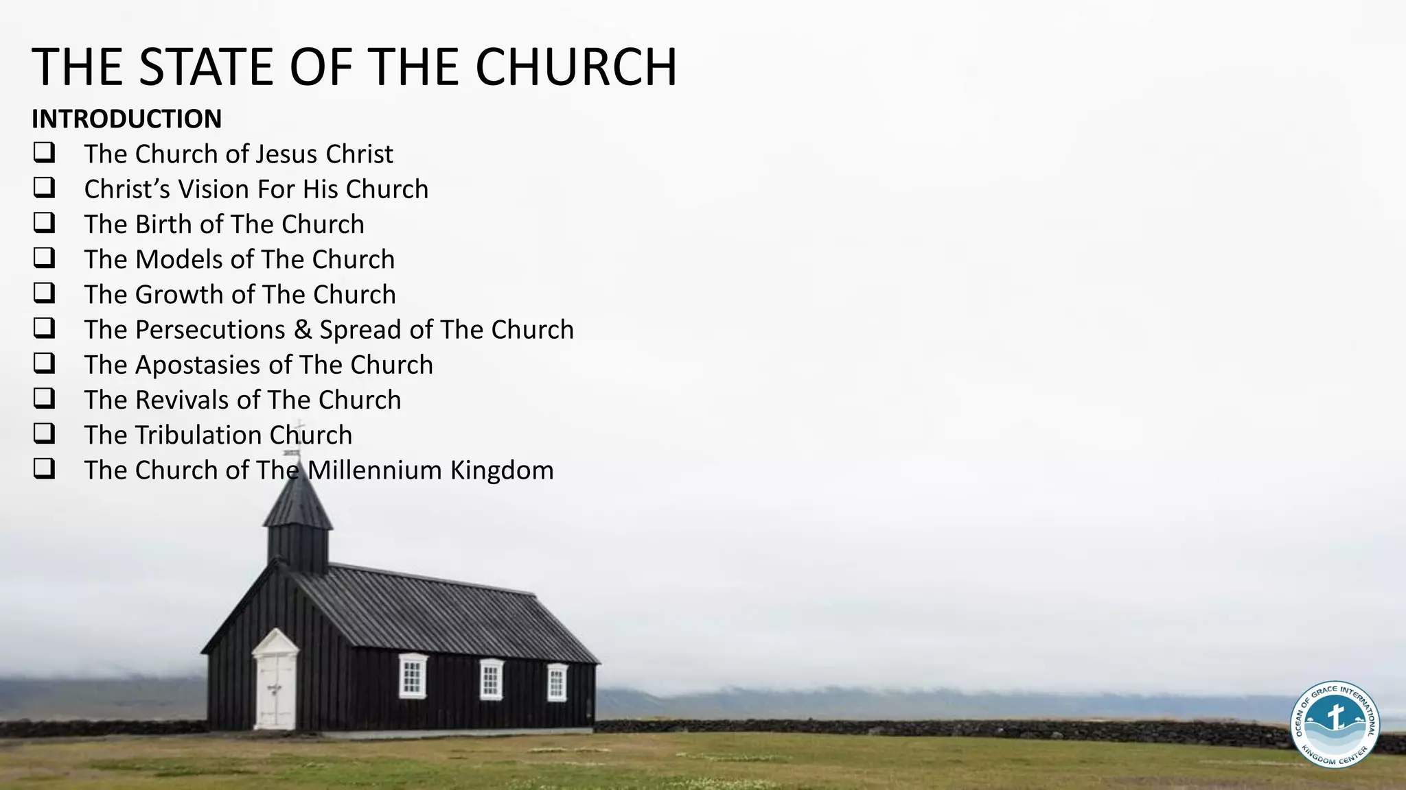 The Church of Jesus Christ - Chapter 1 - The State of The Church | PDF
