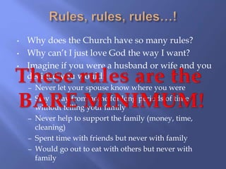 The Church Rules Chapter 26 teachings of the church .pptx