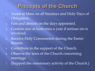 The Church Rules Chapter 26 teachings of the church .pptx