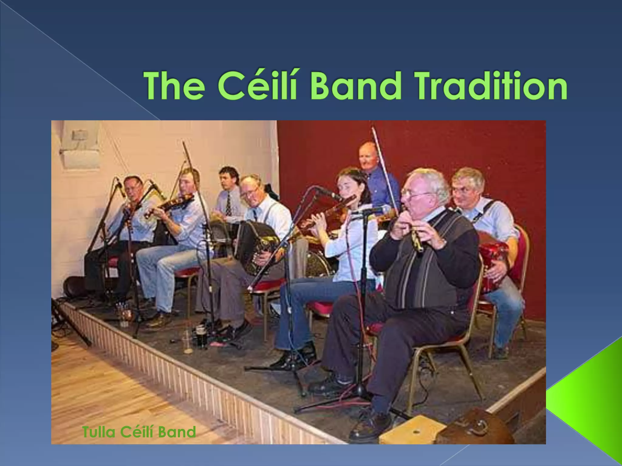 The céilí band tradition | PPTX
