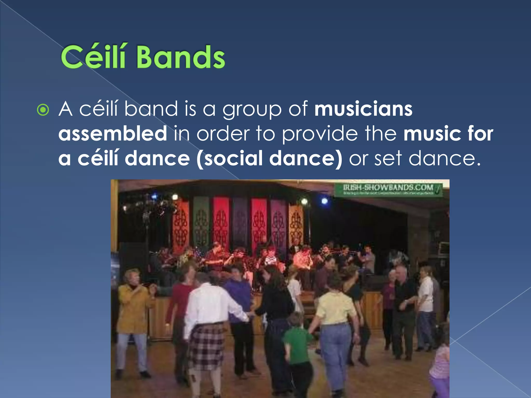 The céilí band tradition | PPTX