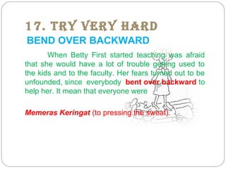 The cimilarity between english idiom and indonesian idiom | PPT
