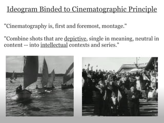 The cinematographic principle_and_the_ideogram | PPT
