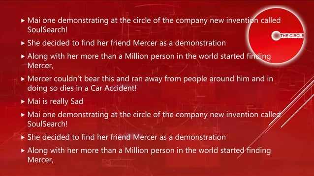 The Circle by Dave Eggers | PPTX