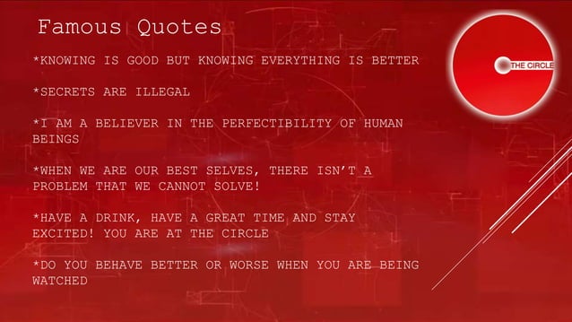 The Circle by Dave Eggers | PPTX