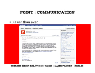 Hack vs. Flack...a social media point/counterpoint | PPT