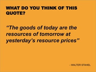 The circular economy introduction | PPTX