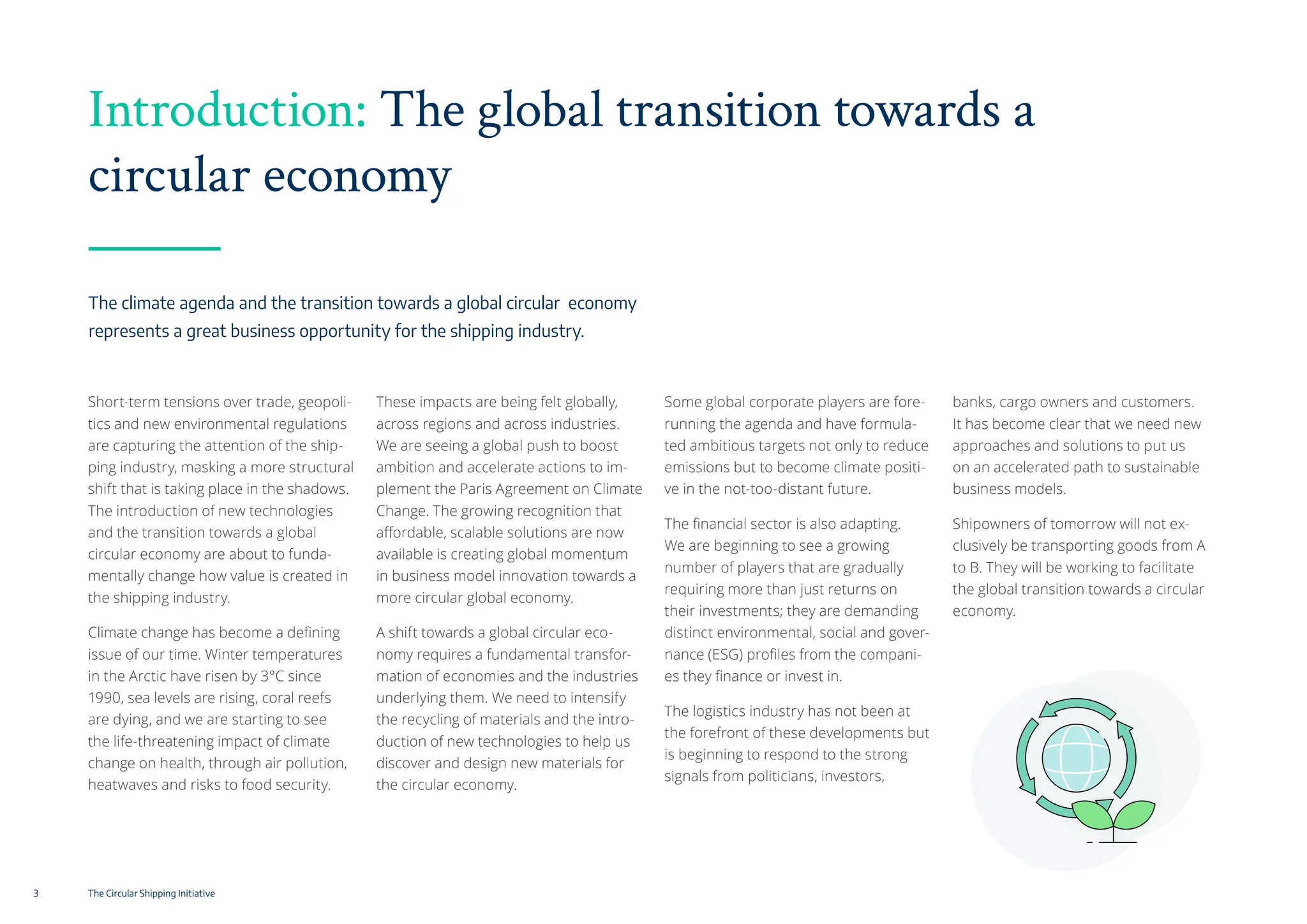 THE CIRCULAR SHIPPING INITIATIVE: How the Circular Economy could ...