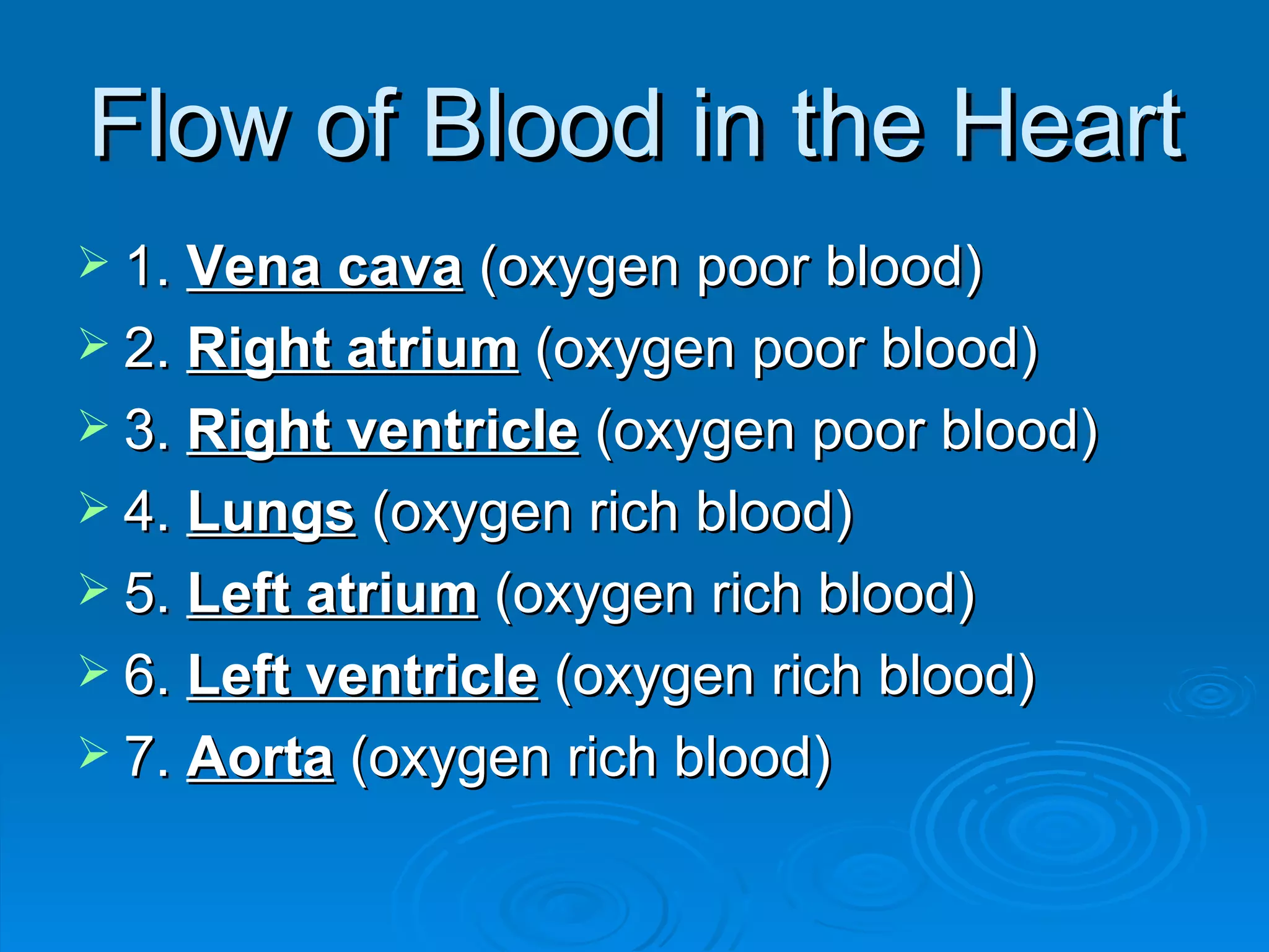 The circulatory system | PPT | Heart and Cardiovascular Diseases ...