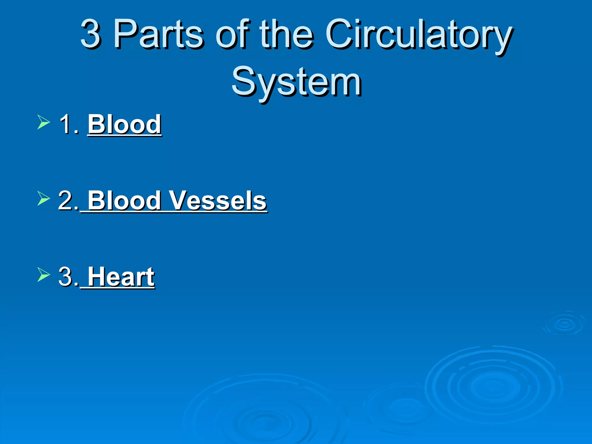The circulatory system | PPT | Heart and Cardiovascular Diseases ...