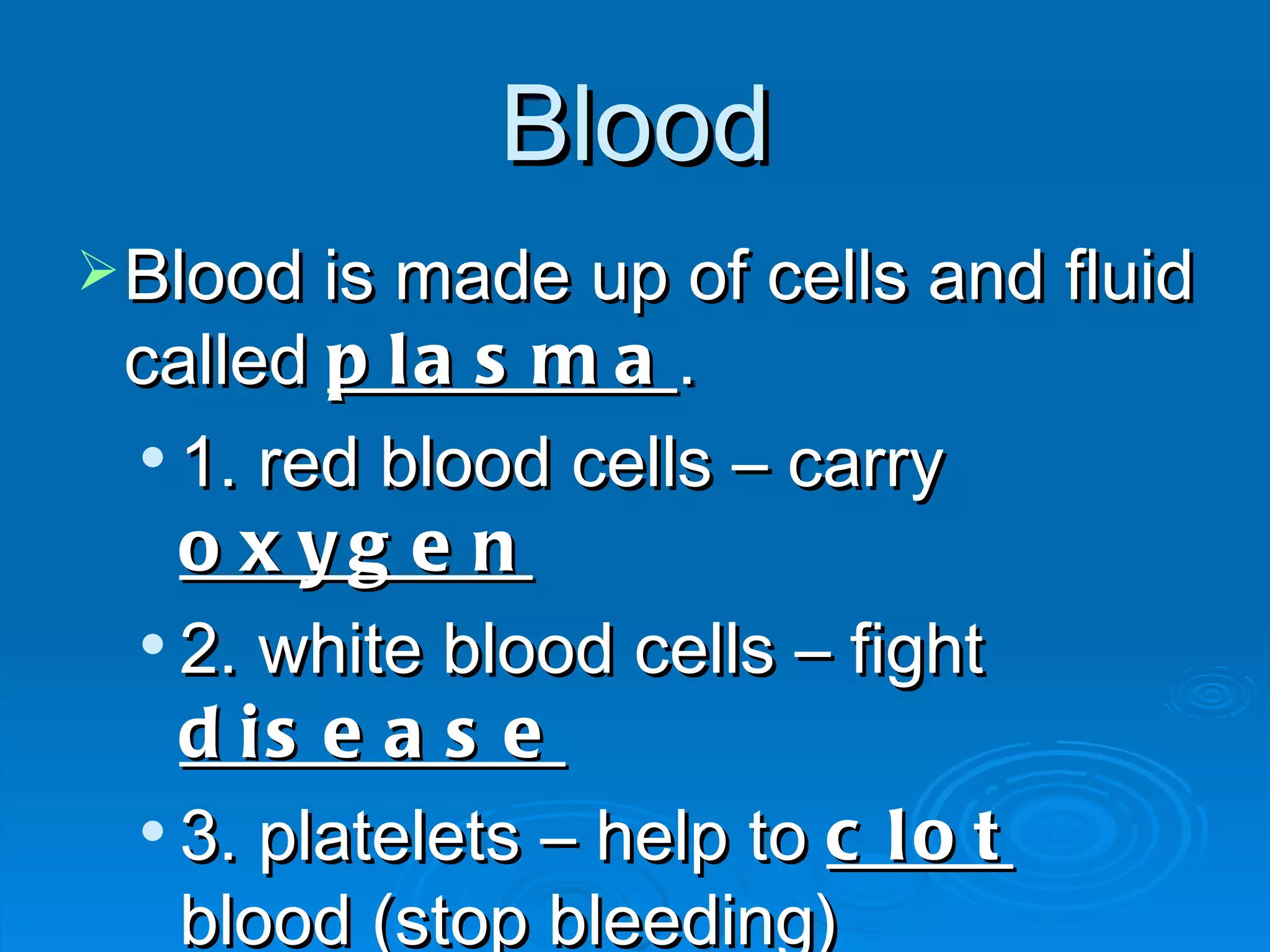 The circulatory system | PPT | Heart and Cardiovascular Diseases ...
