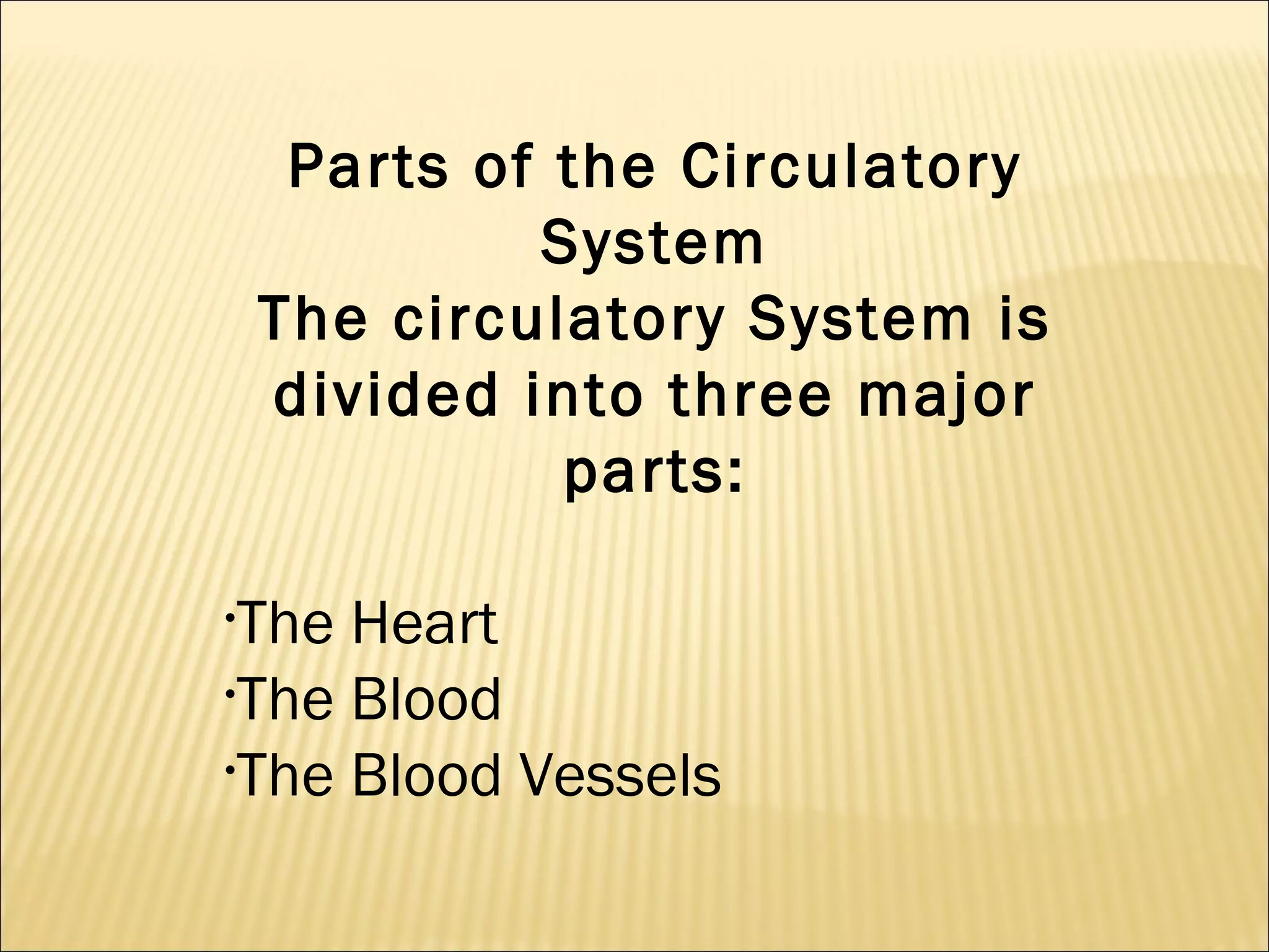 The circulatory system | PPT | Heart and Cardiovascular Diseases ...