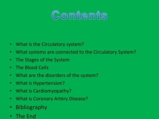 The circulatory system | PPT