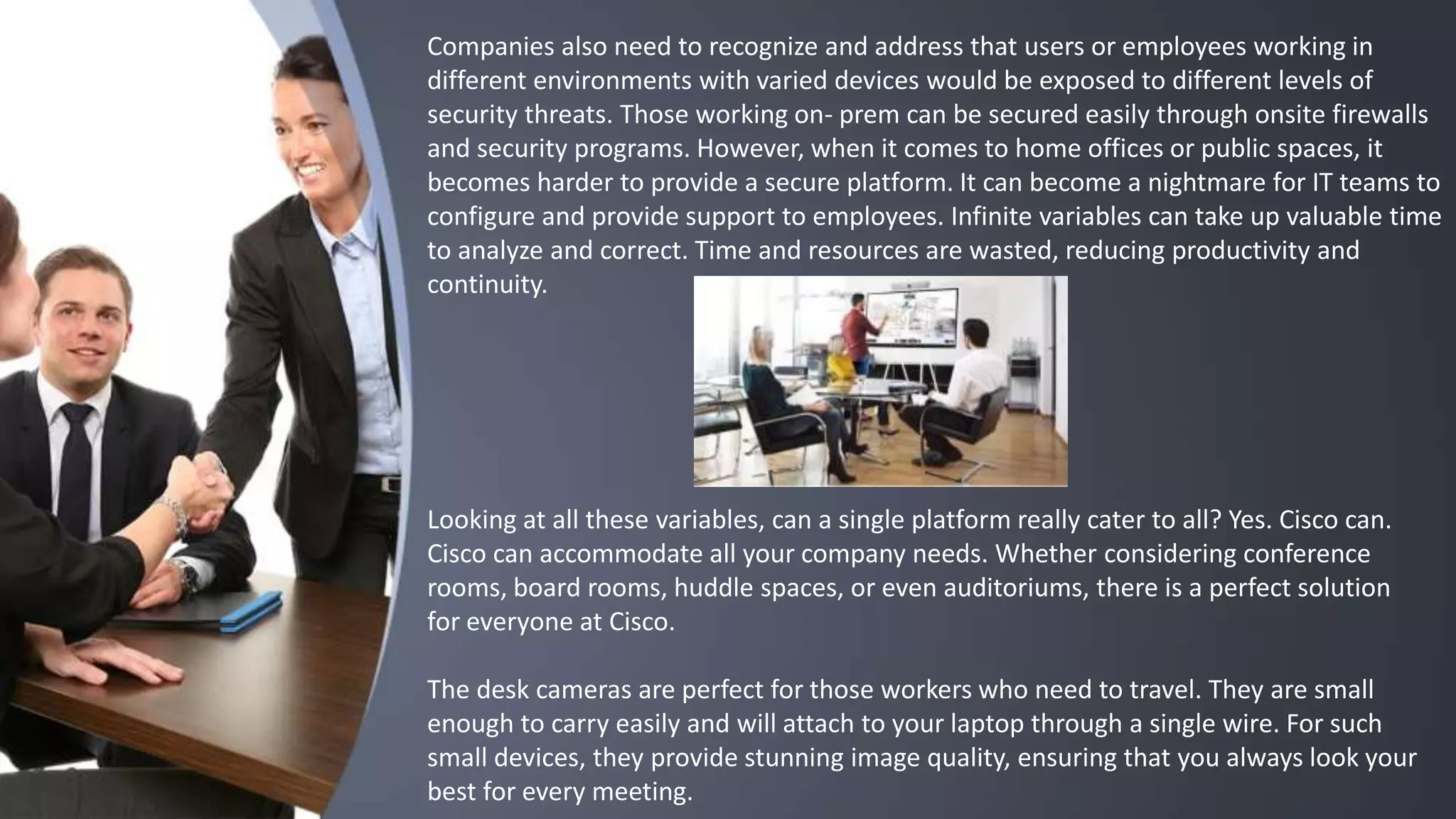 The Cisco VC Experience | PPT