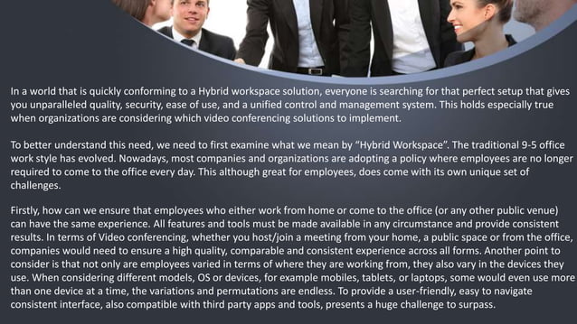 The Cisco VC Experience | PPT