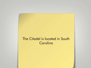 The citadel | PPT